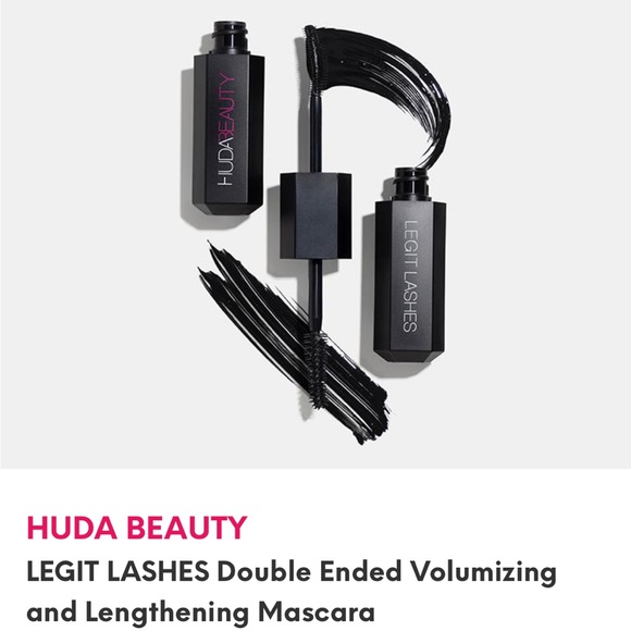 HUDA BEAUTY | Makeup | Huda Beauty Legit Lashes Double Ended Volumizing ...